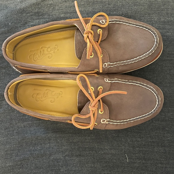 Sperry | Shoes | Mens Sperry Gold Cup Docksiders Ao Brown 5 Wide Almost ...